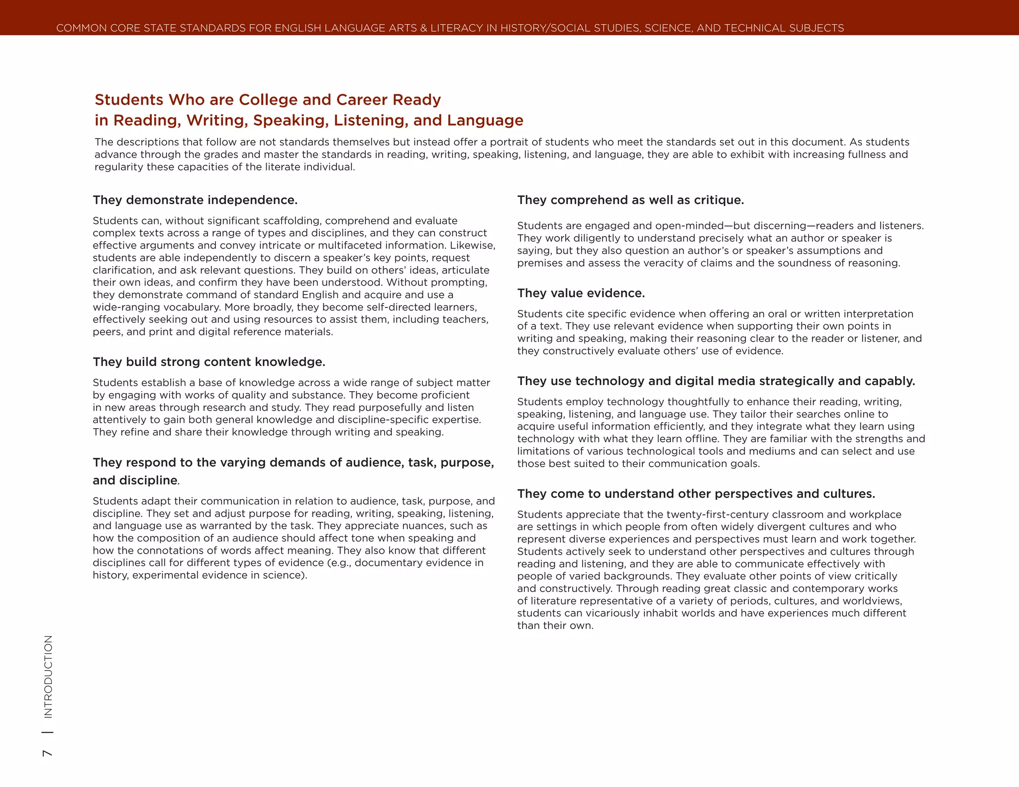 Common core state ela standards | PPT