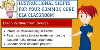 6 Instructional Shifts for your Common Core ELA Classroom | PPT