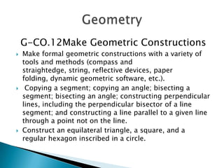 Math Common Core State Standards | PPTX