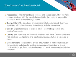 Common Core vs TEKs | PPTX