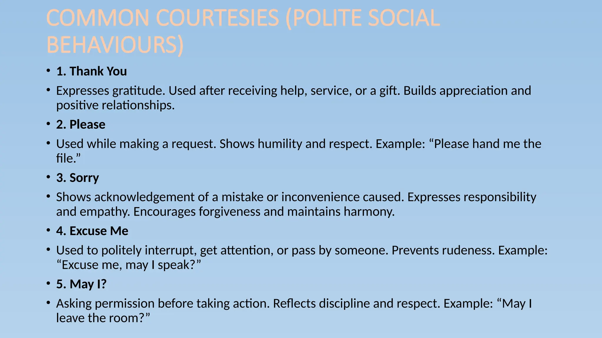 COMMON COURTESIES (POLITE SOCIAL BEHAVIOURS) CHARU.pptx