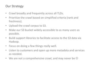 Building a Scalable Web Crawler with Hadoop | PPT