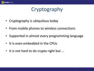 Common Crypto Pitfalls | PPT