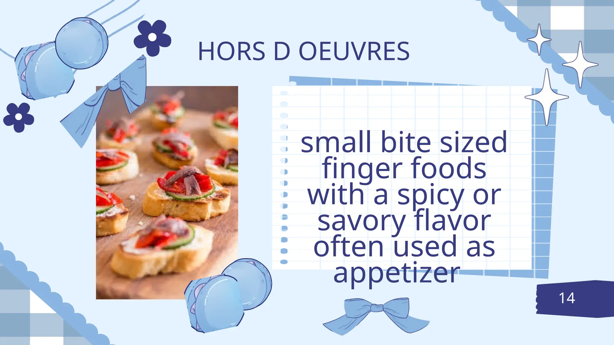 COMMON CULINARY or INDUSTRY TERMS FOR SANDWICHES | PPTX