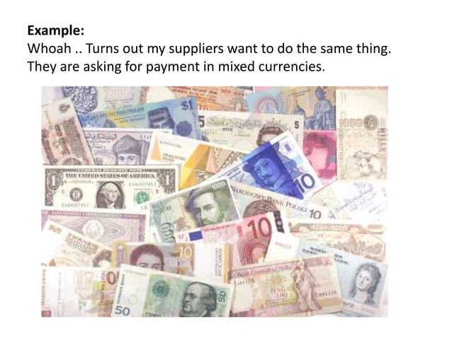 Establishing an enterprise common currency | PPT