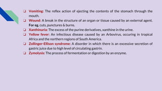 Common daily terminology used in the practice of medicine (1) (1) | PPTX