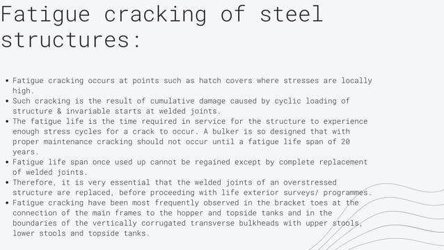 “Common damage defects that may occur on watertight transverse ...