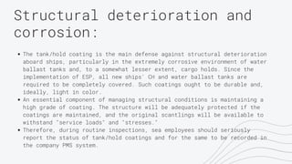 “Common damage defects that may occur on watertight transverse ...