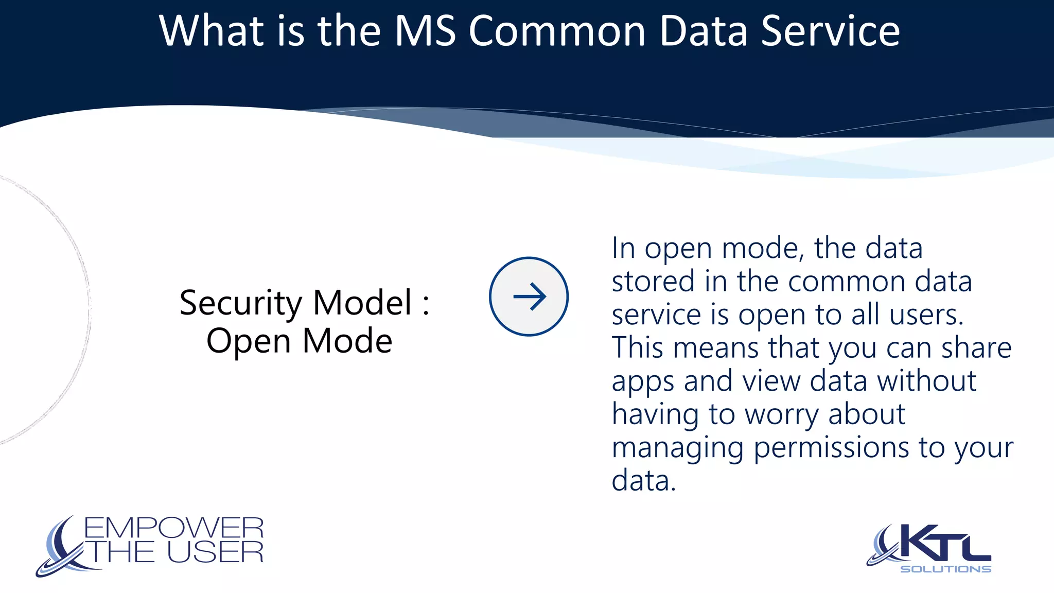 Common Service and Common Data Model by Henry McCallum | PPTX