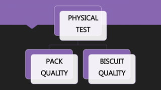 Common defects of biscuits and biscuit packs | PPTX