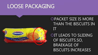 Common defects of biscuits and biscuit packs | PPTX