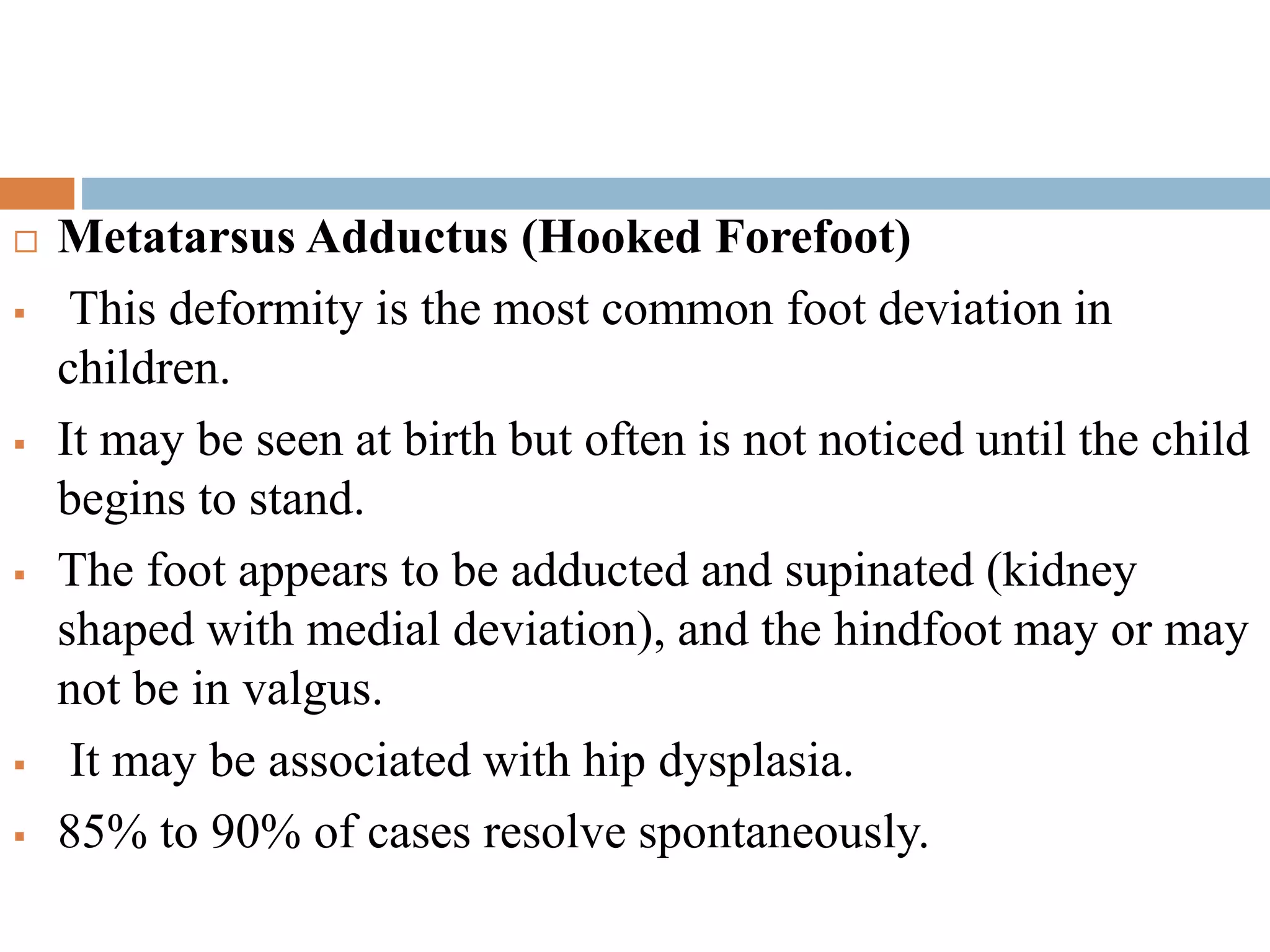 Common deformities, deviations, and injuries of ankle and foot | PPTX