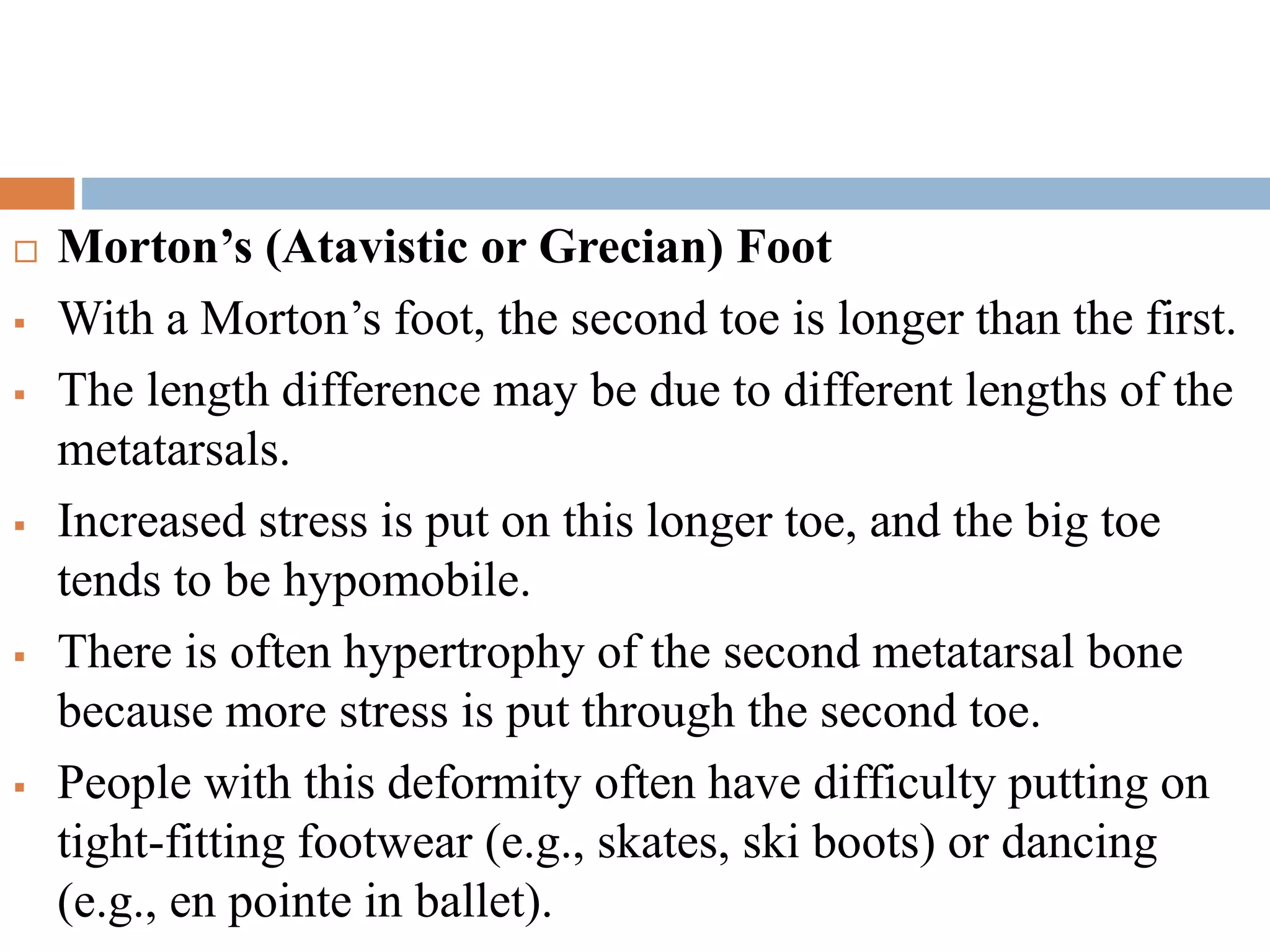 Common deformities, deviations, and injuries of ankle and foot | PPTX