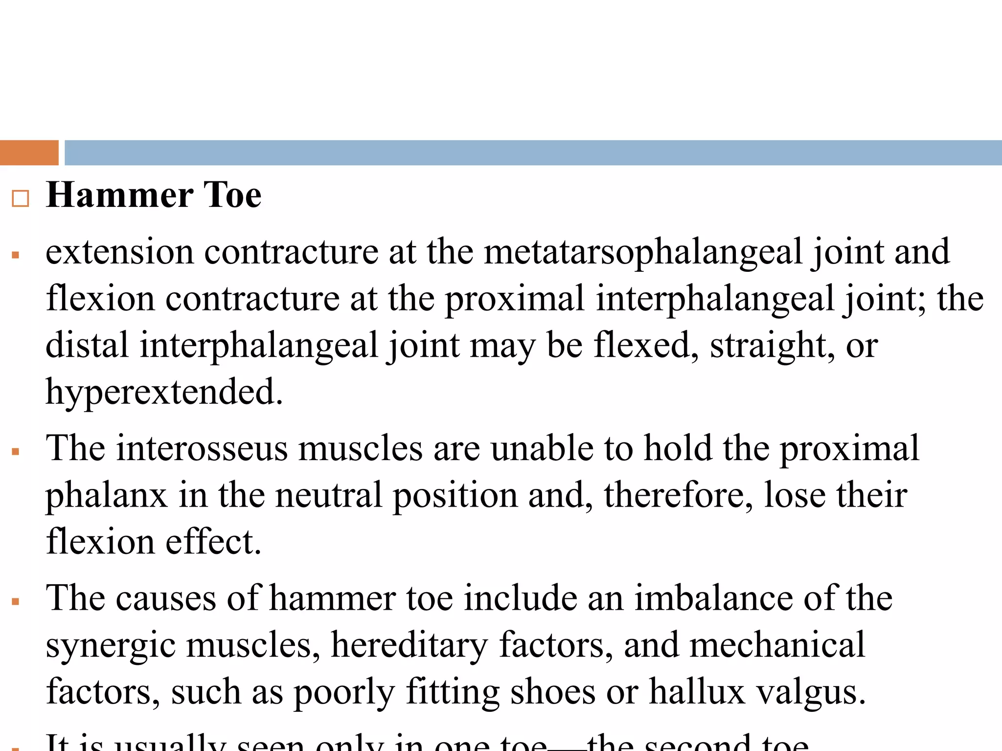 Common deformities, deviations, and injuries of ankle and foot | PPTX