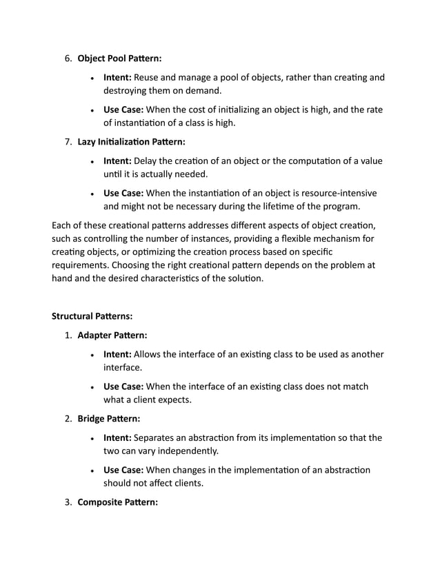 common design patterns summary.pdf