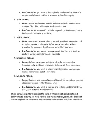 common design patterns summary.pdf