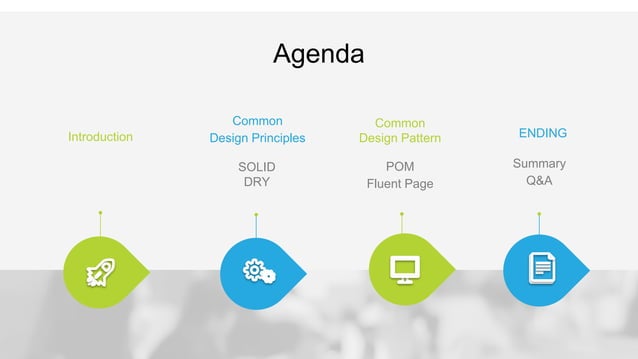 Common design principles and design patterns in automation testing | PPT