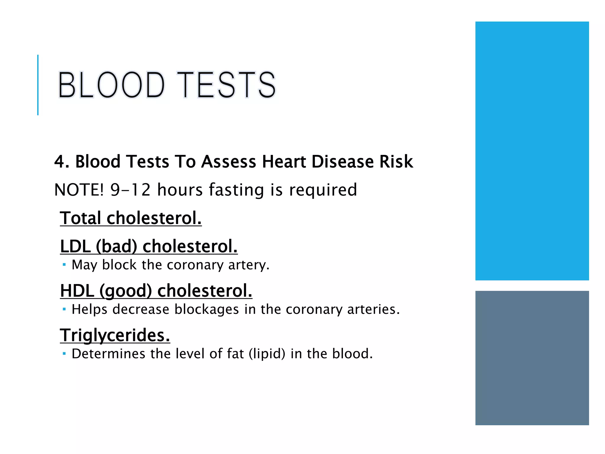 Common Diagnostic And Laboratory Tests Pptx