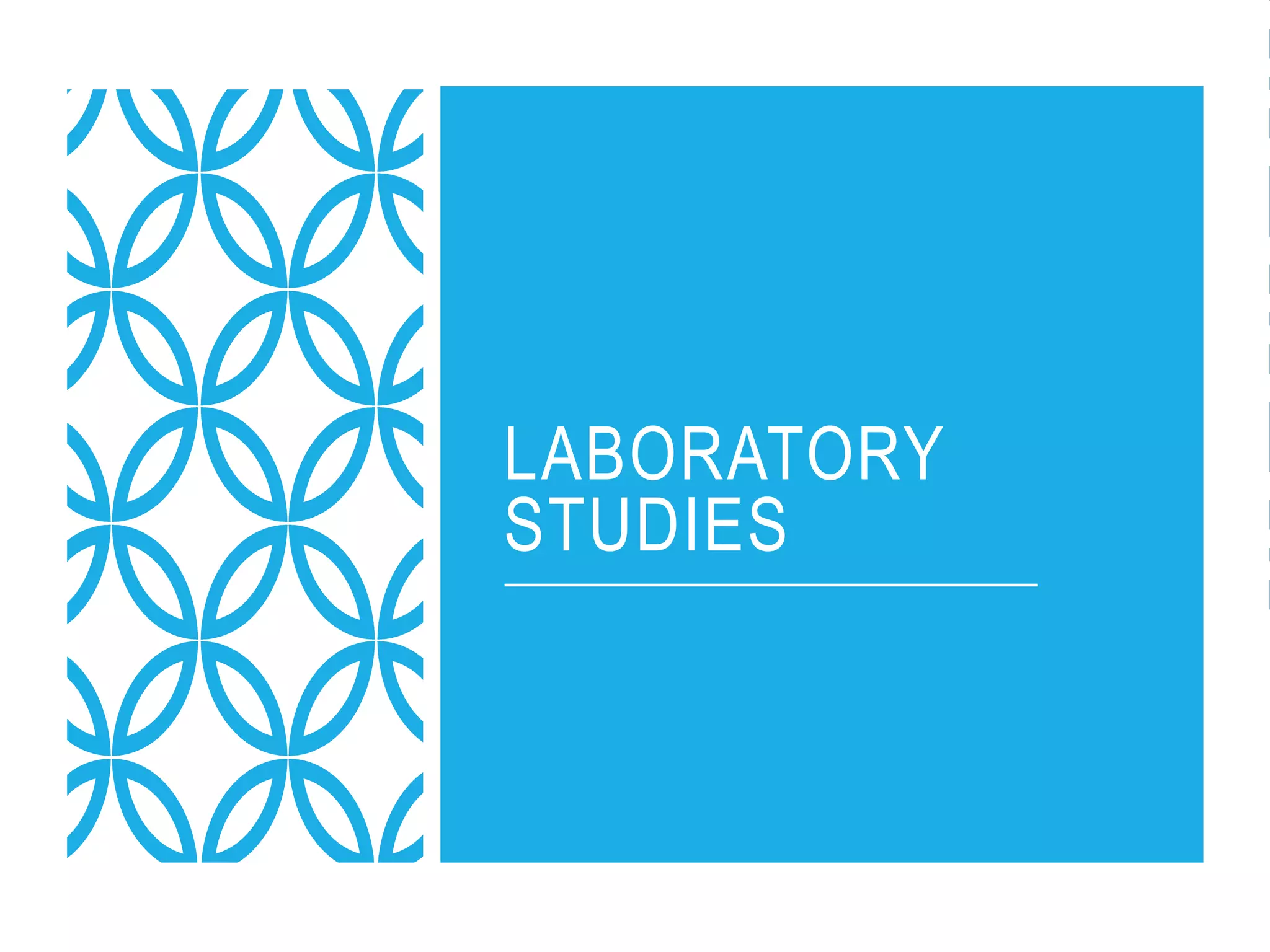Common Diagnostic And Laboratory Tests Ppt