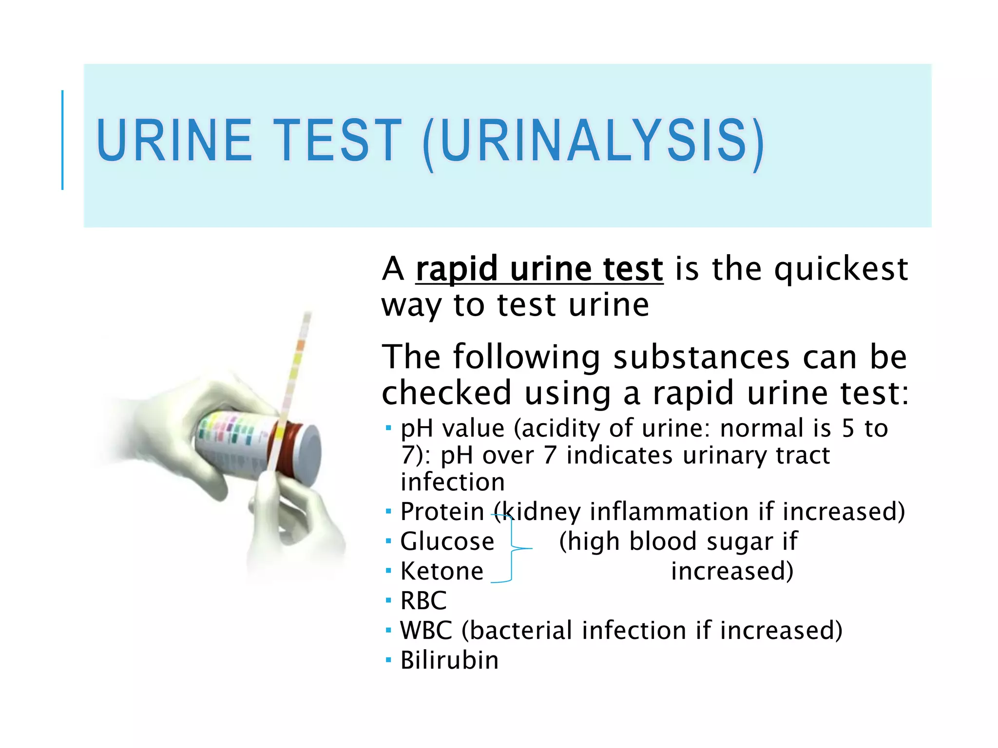 Common diagnostic & laboratory tests and procedures | PPTX
