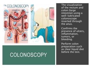 Common diagnostic & laboratory tests and procedures | PPTX