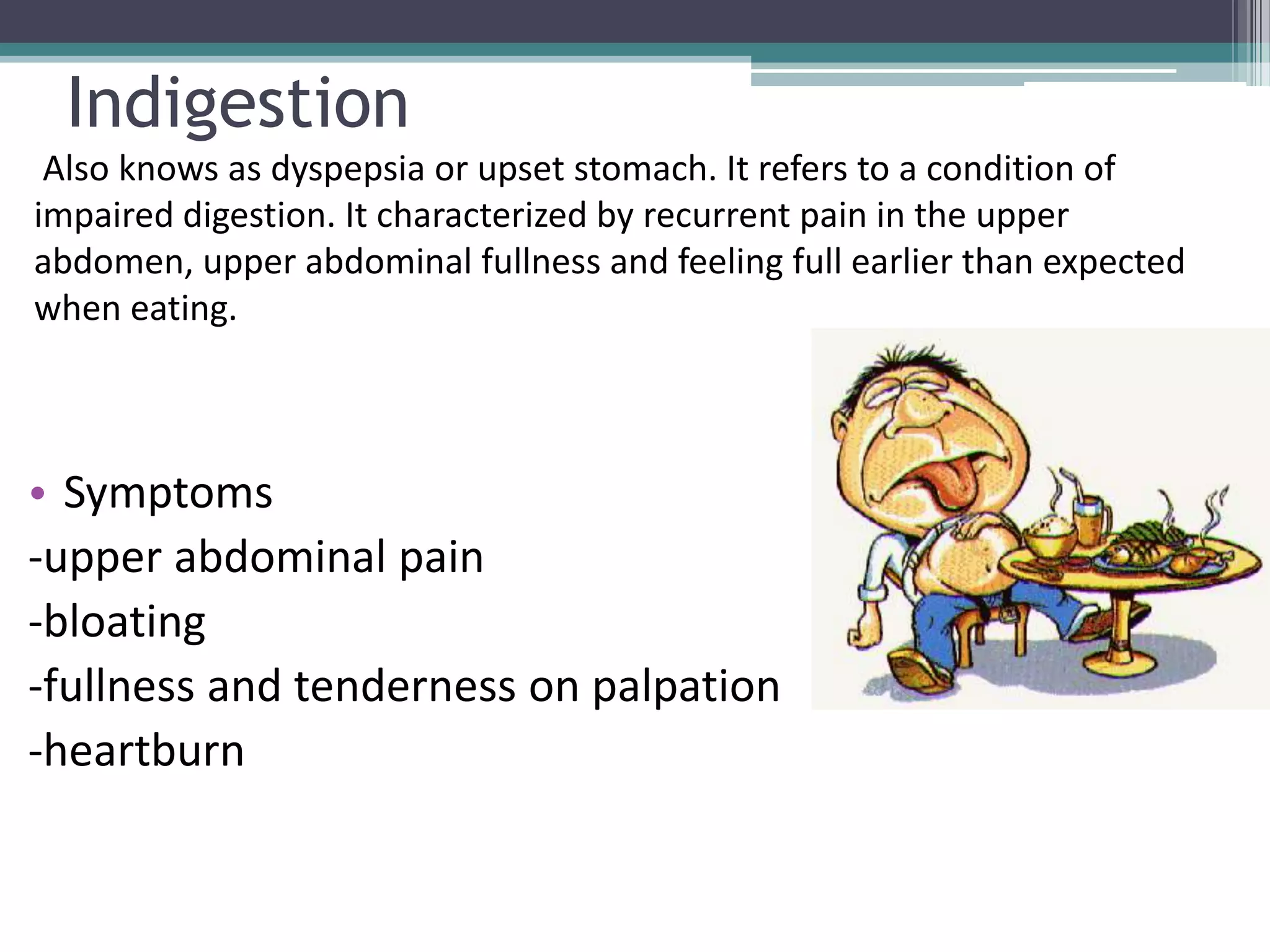 Common digestive problems | PPTX