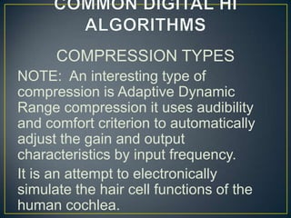 Common digital hi algorithms | PPT