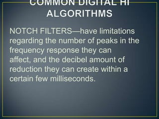 Common digital hi algorithms | PPT