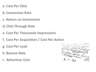 Basic Digital Marketing Formulas | PDF