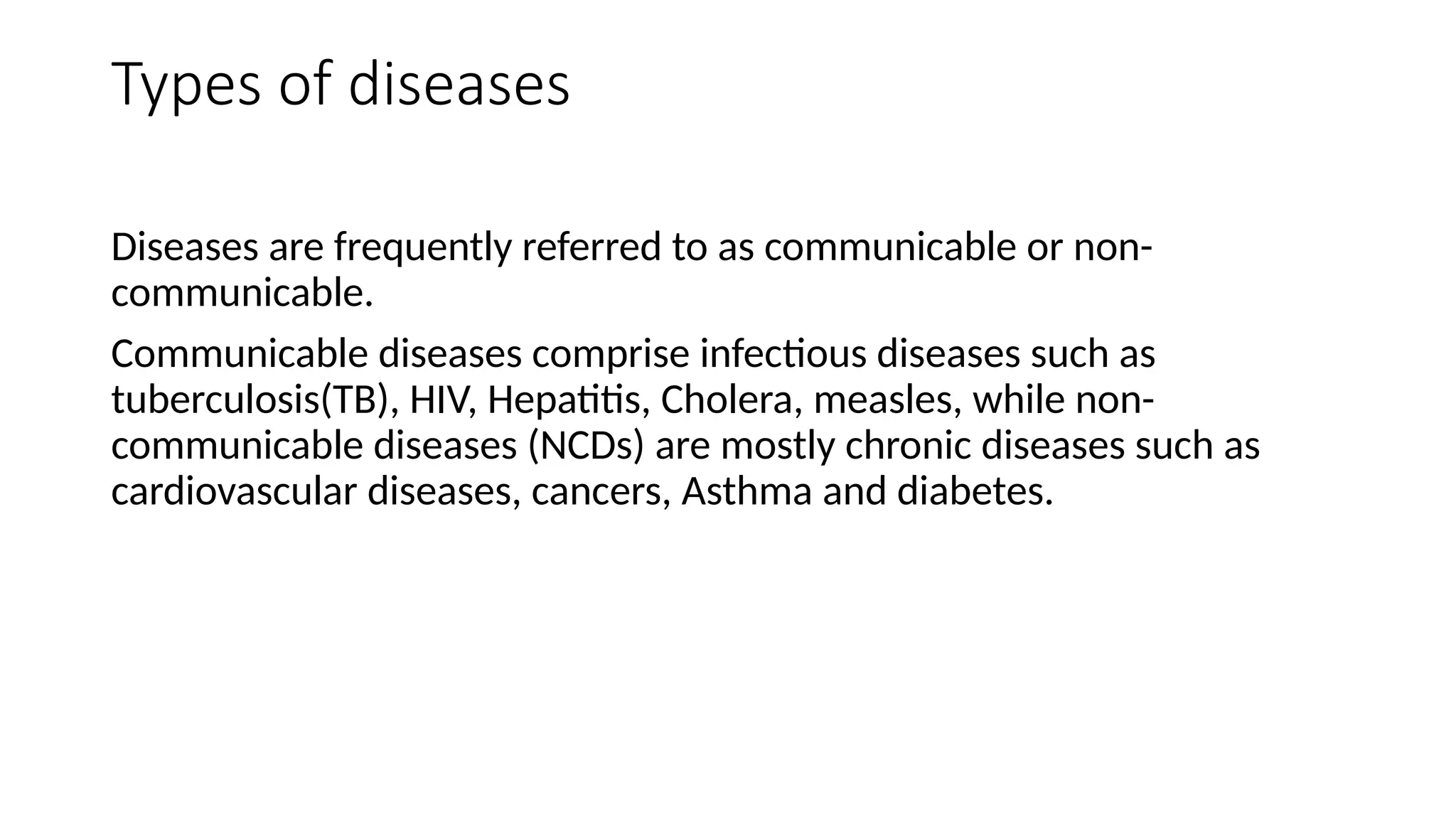COMMON DISEASES POWER POINT PRESENTATION | PPTX