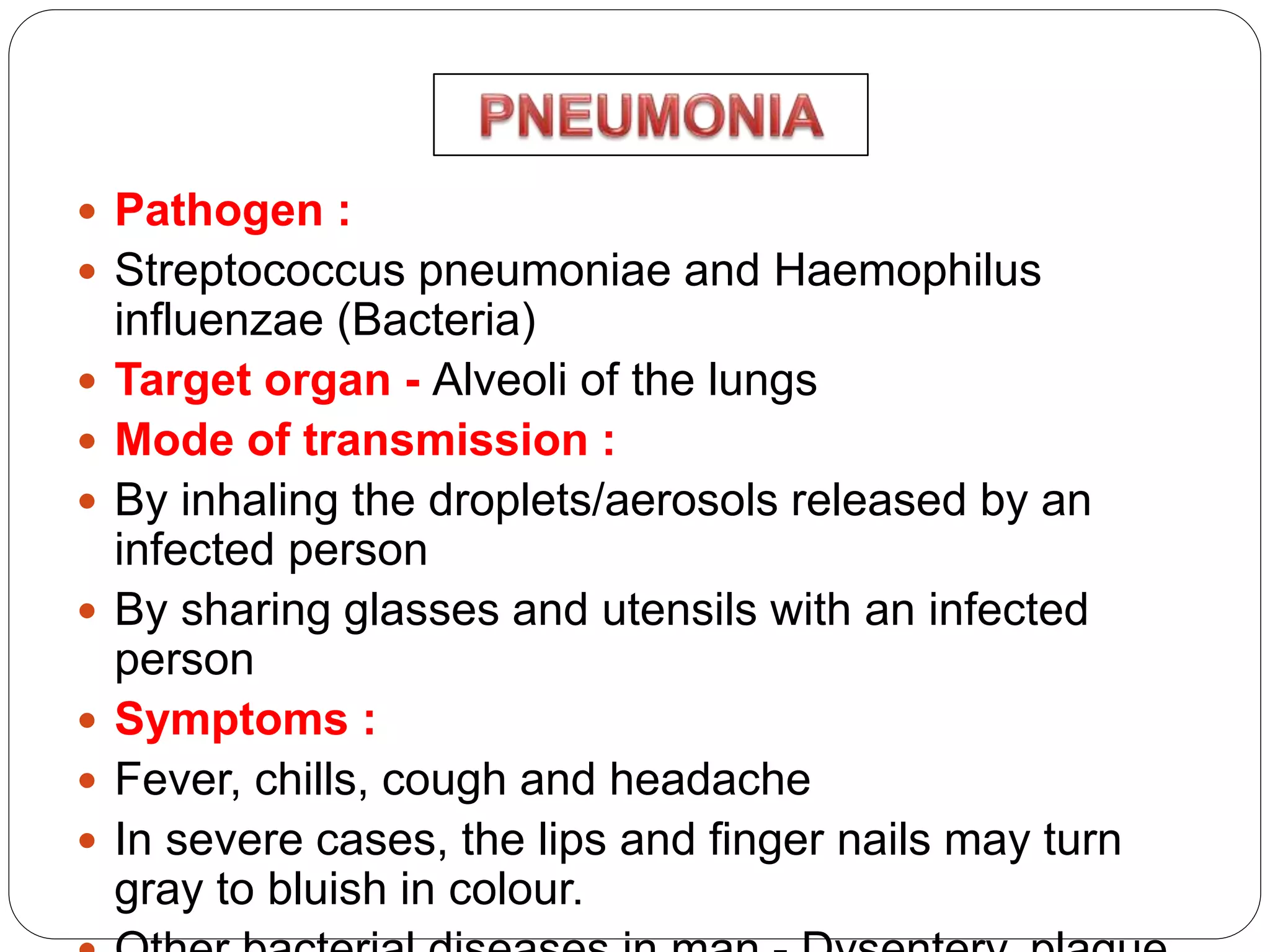 Common diseases in Human | PPTX