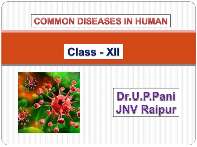 Common diseases in Human | PPTX | Infectious Diseases | Diseases and ...