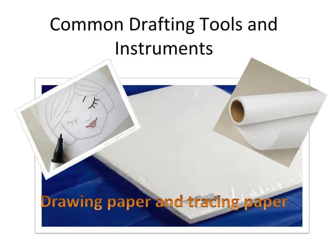 Common drafting tools and instruments | PPT