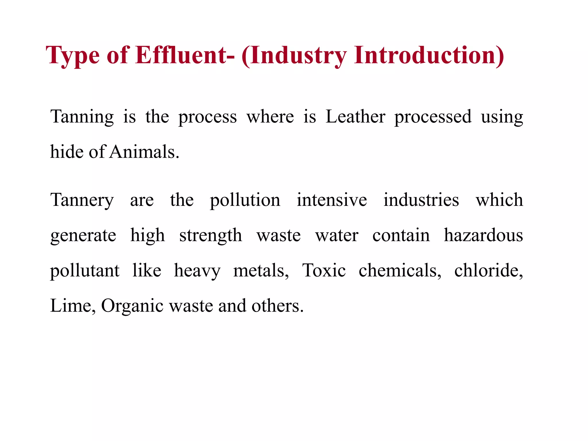 Common effluent treatment plant | PPTX