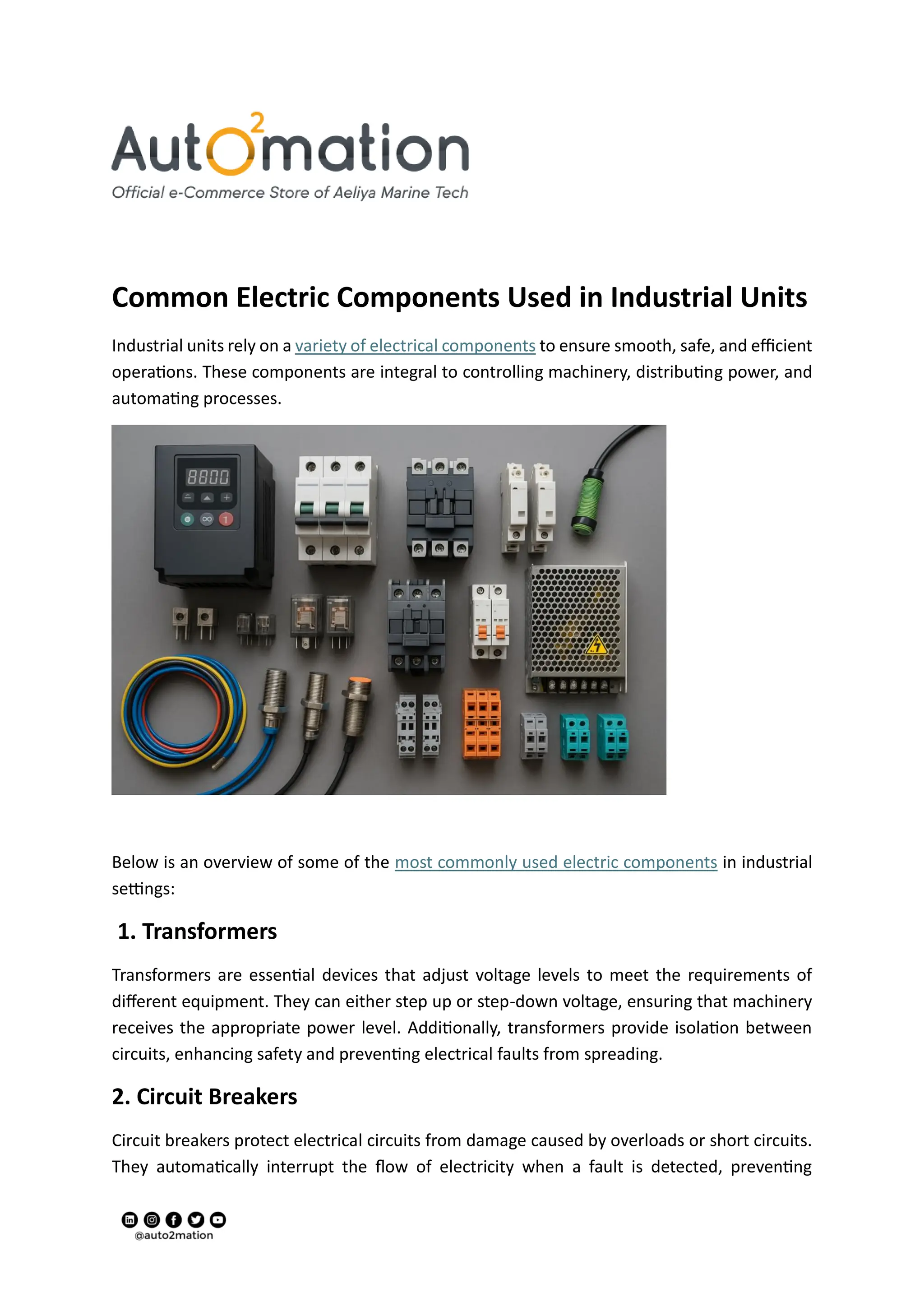 Common Electric Components Used in Industrial Units.pdf