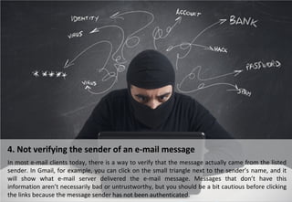 Common Email Security Mistakes | PPS
