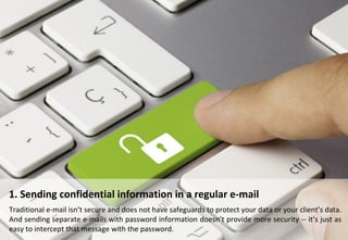 Common Email Security Mistakes | PPT