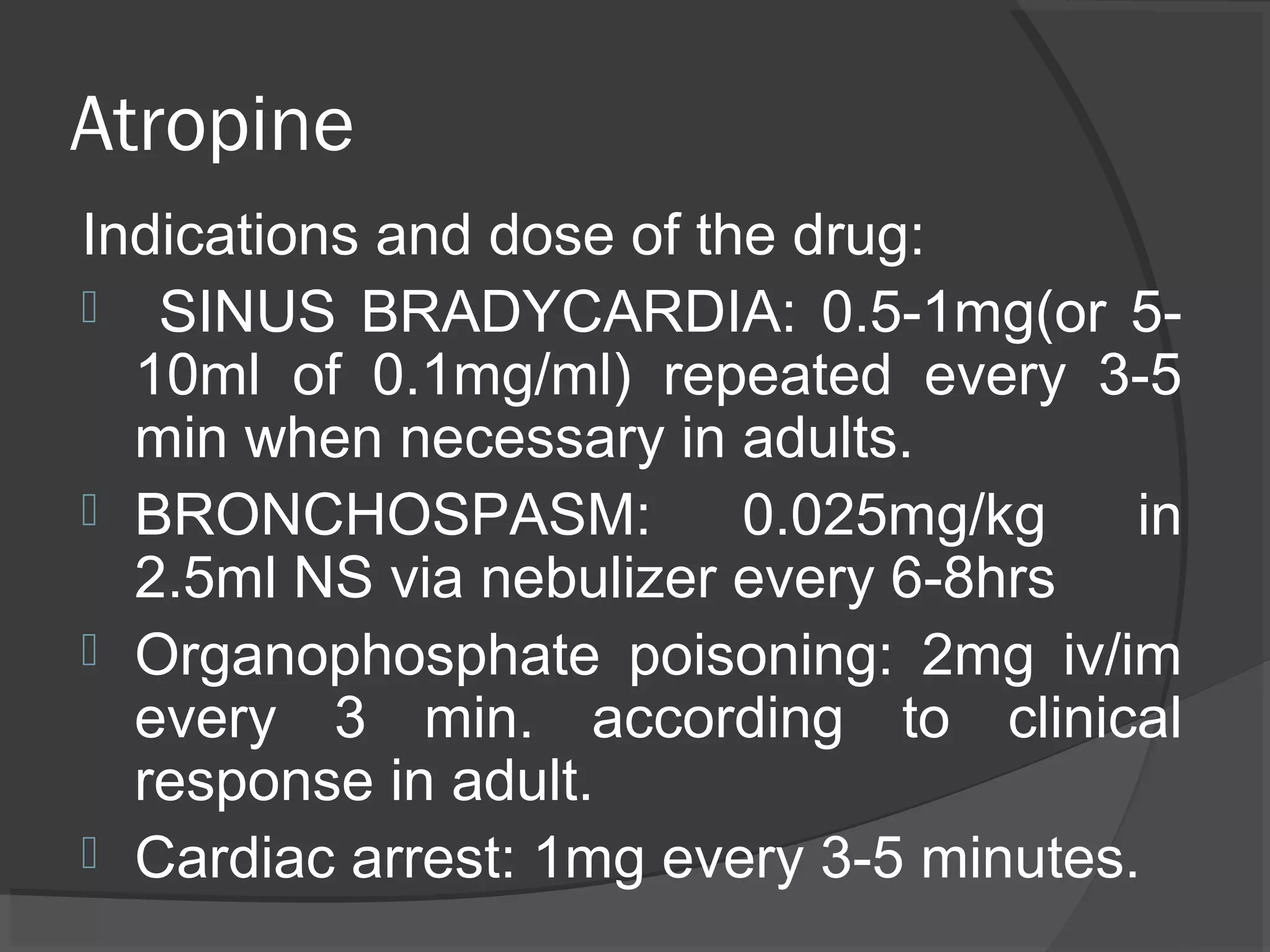 Common emergency drugs in medicine | PPT
