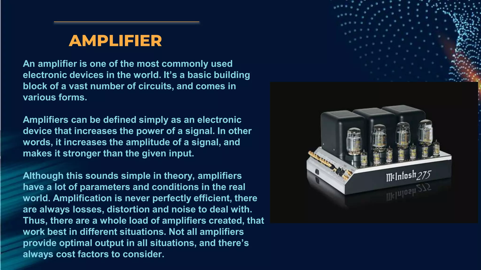 Common emitter amplifier by YEASIN NEWAJ | PPTX