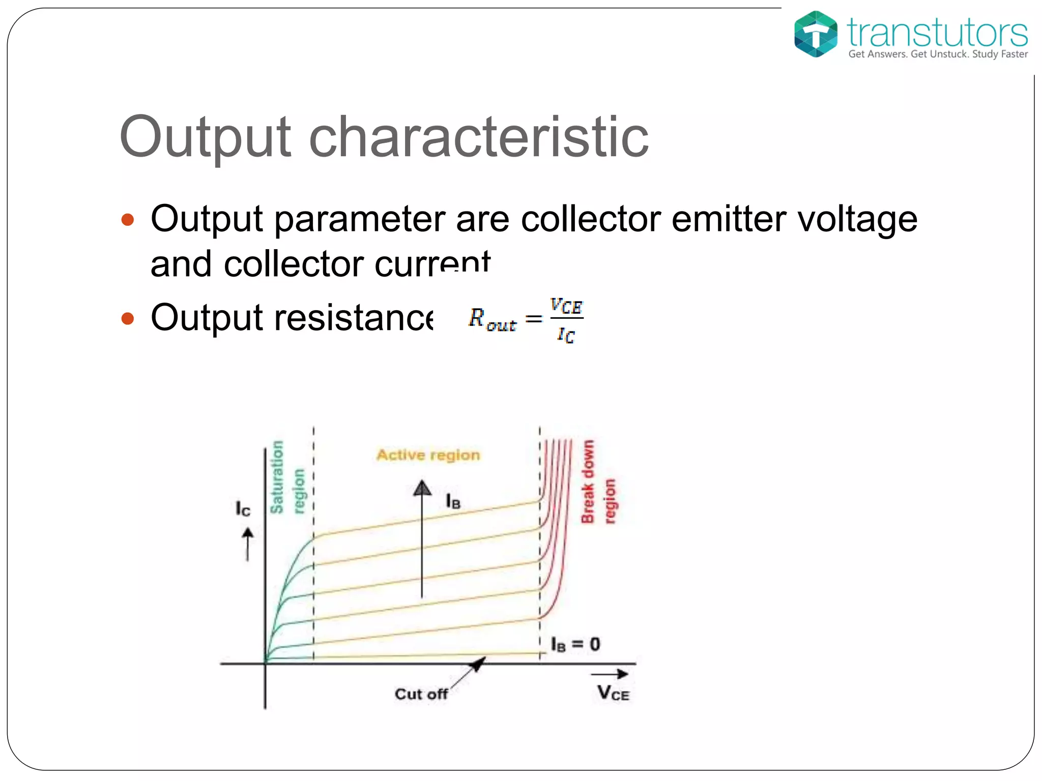 Common Emitter Configuration | Electronical Engineering | PPTX
