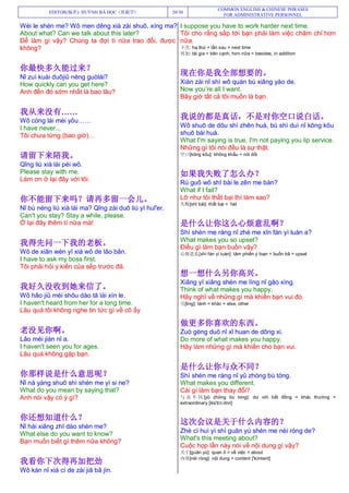 Common english & chinese phrases for administrative personnel ...