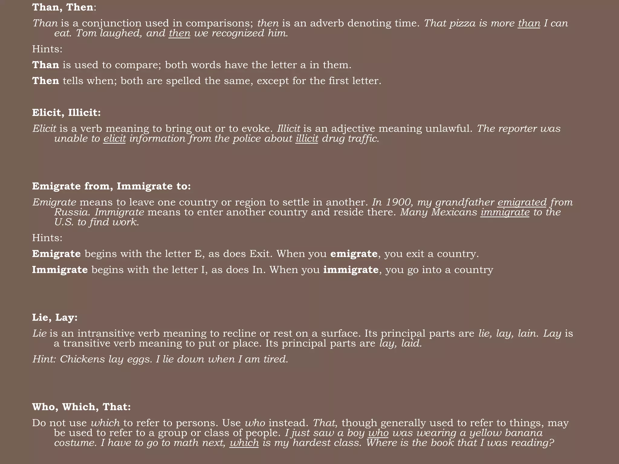 Common Errors in Writing | PPTX