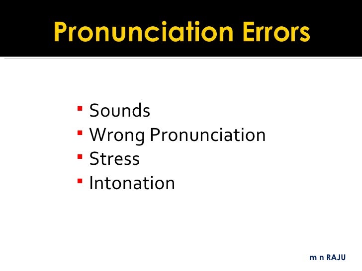 Common Errors