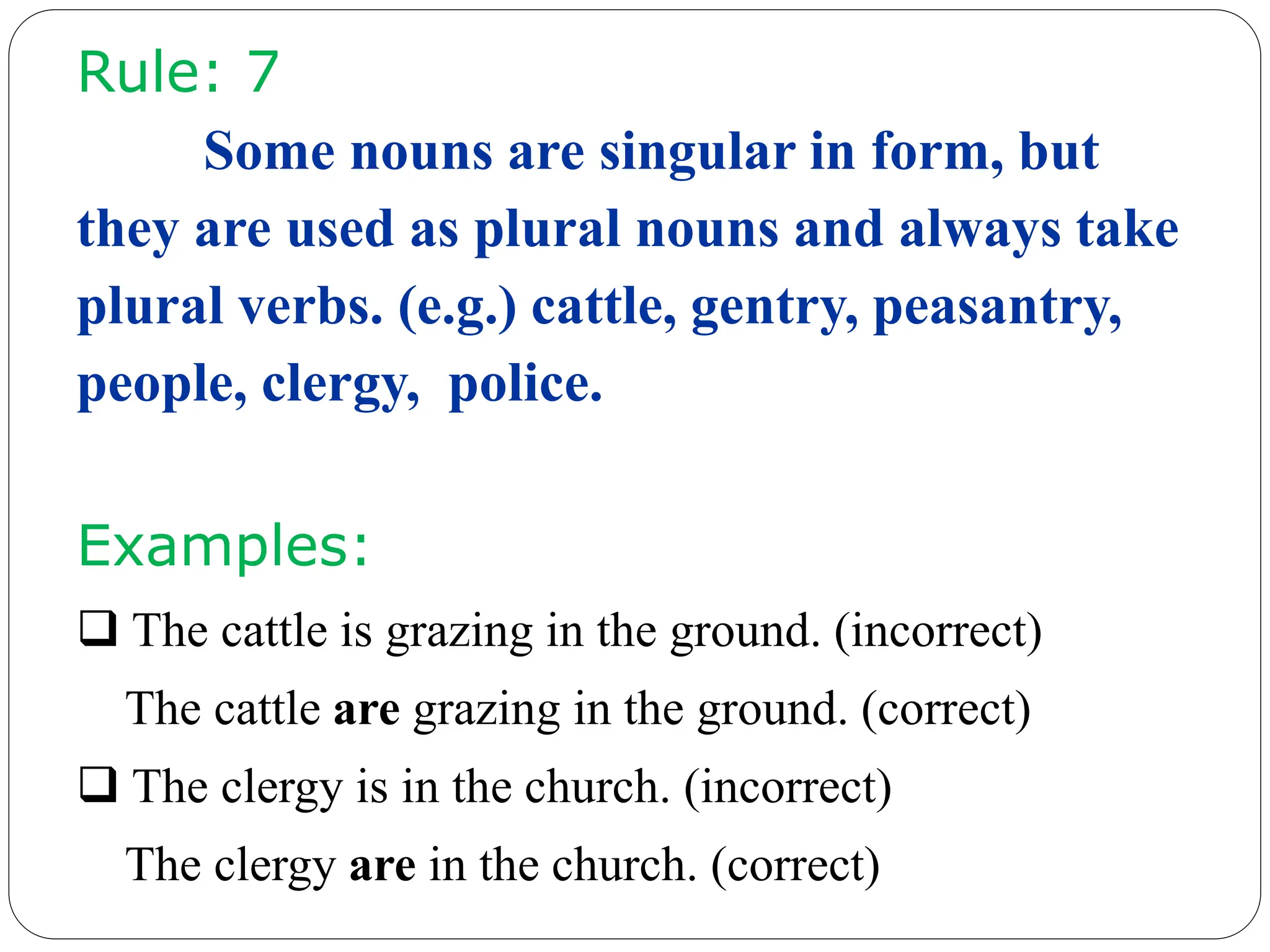 Common Errors in English -Rules and Examples | PPT