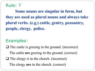 Common Errors in English -Rules and Examples | PPT