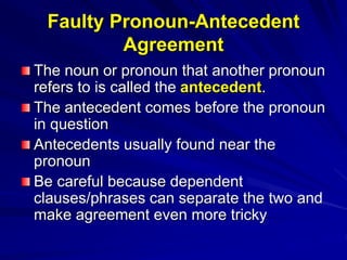 Common Grammar Errors