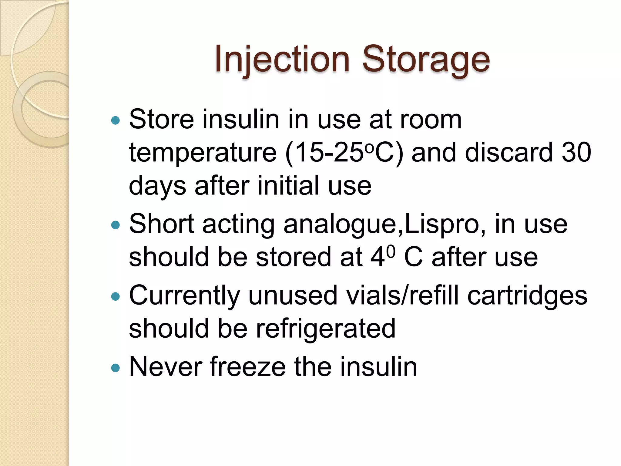 Common errors in insulin therapy | PPTX