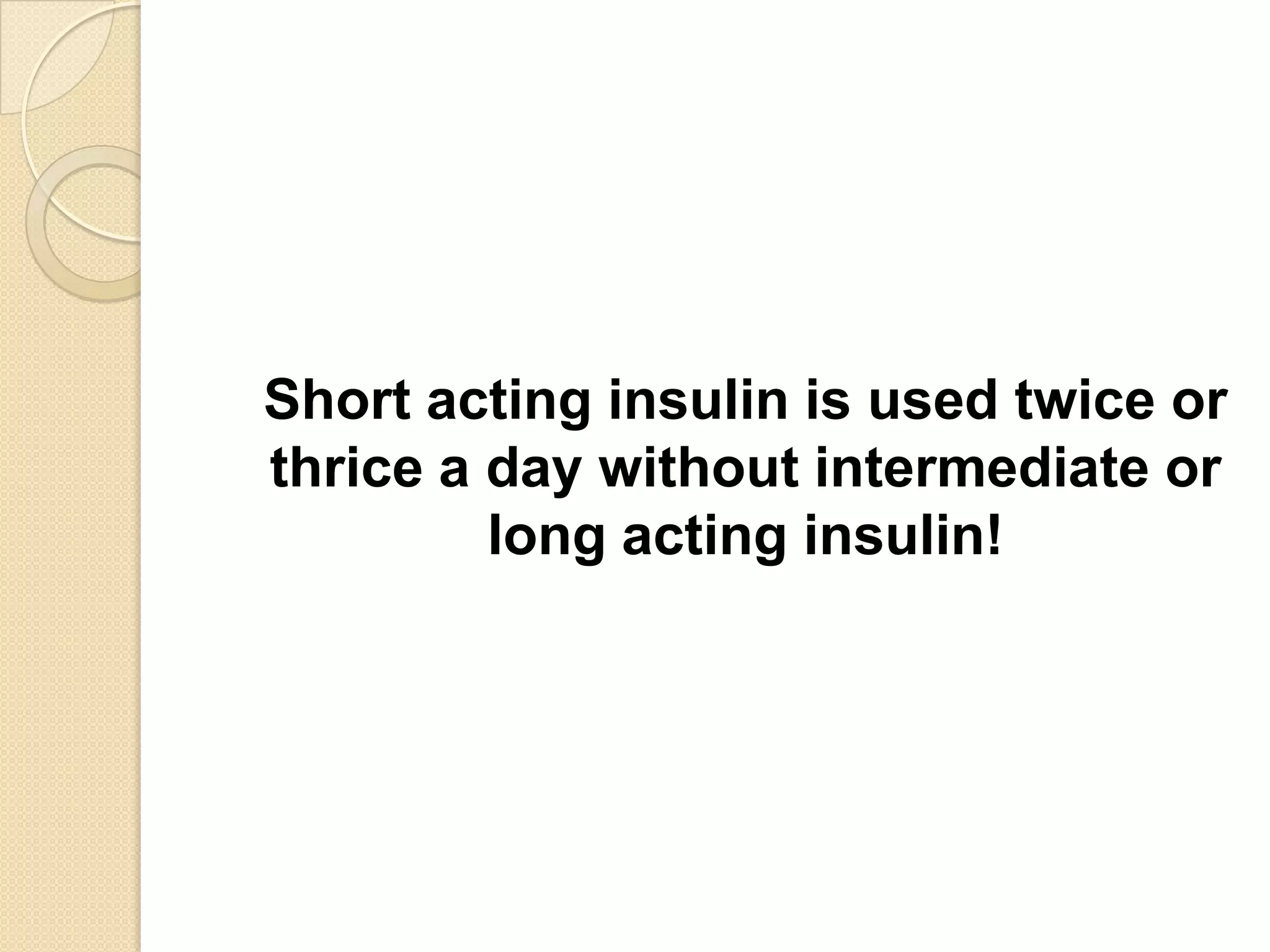 Common errors in insulin therapy | PPTX