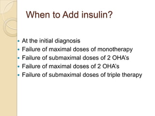 Common errors in insulin therapy | PPTX