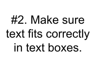 Common Errors in PowerPoint | PPT